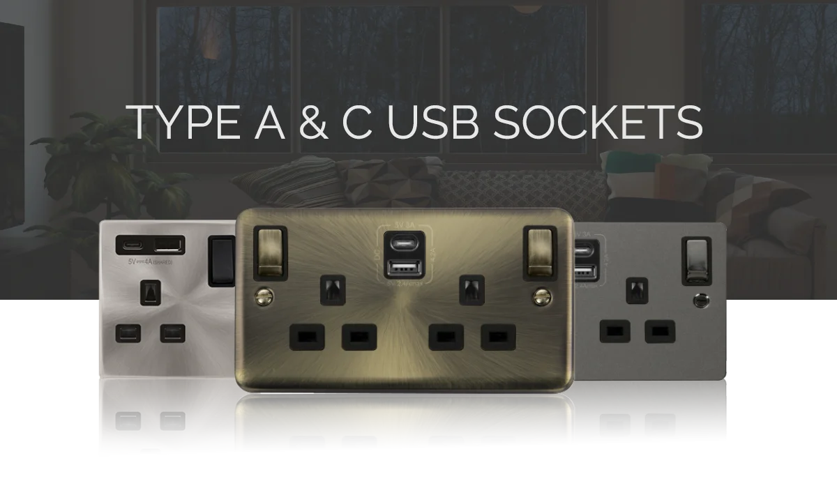Type A & C USB Sockets
